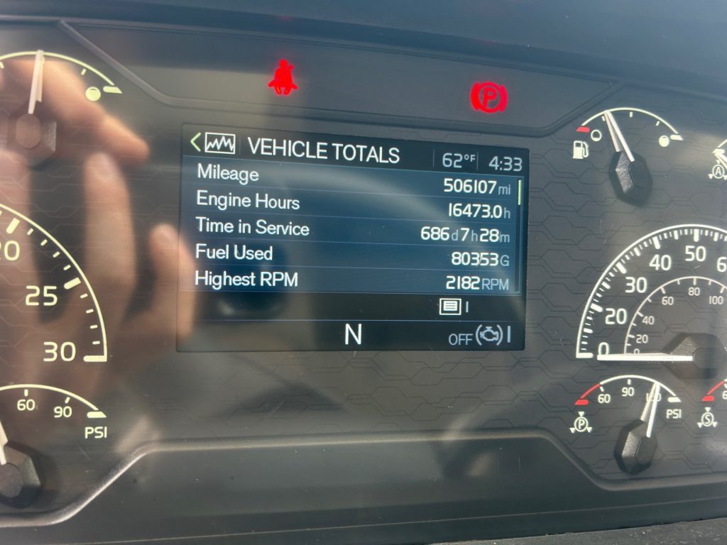 2020 VOLVO VNL 760 LN253596 X15 Engine 506K mi. - Old River